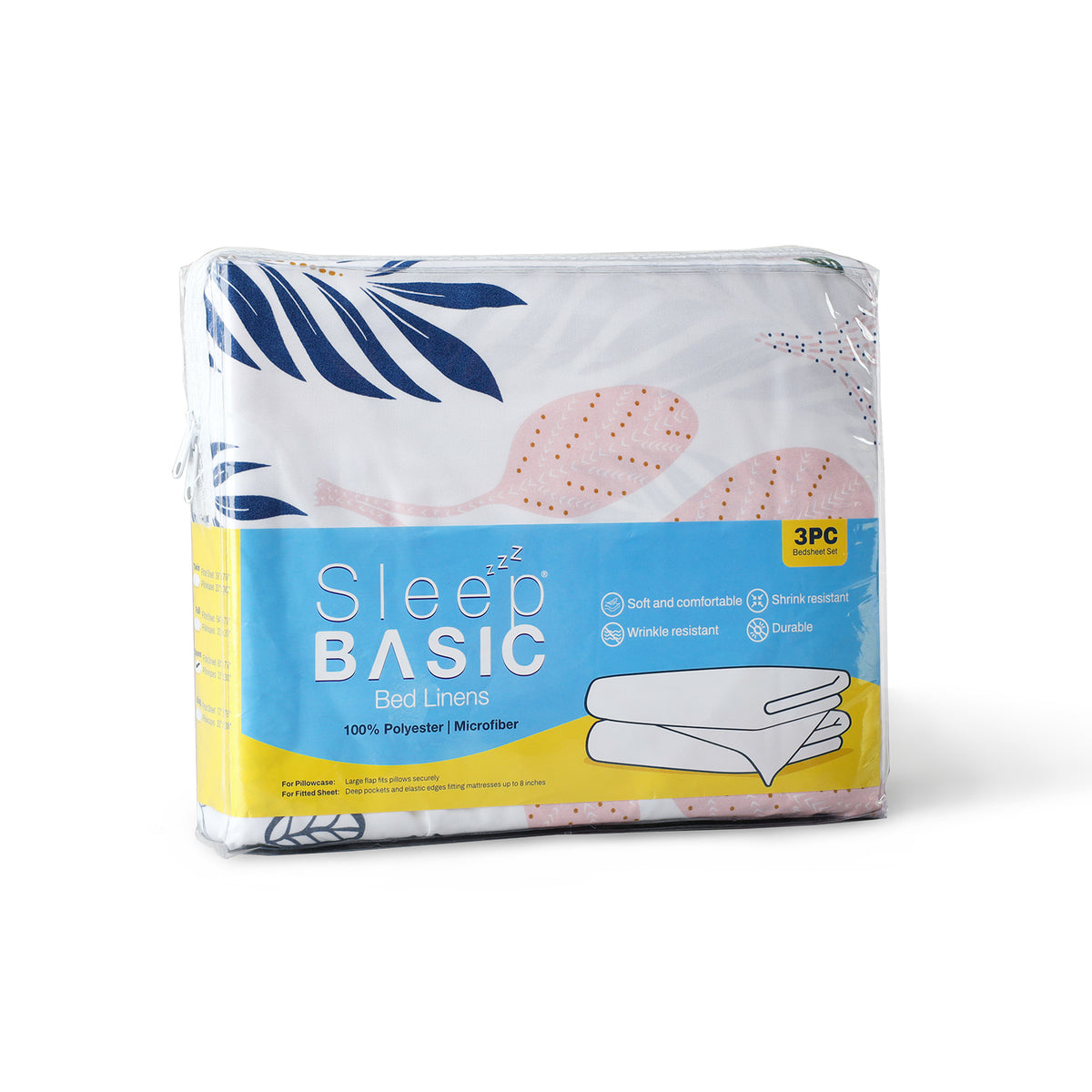 Sleep Basic 3 Piece Fitted Sheet Set – Uratex Philippines