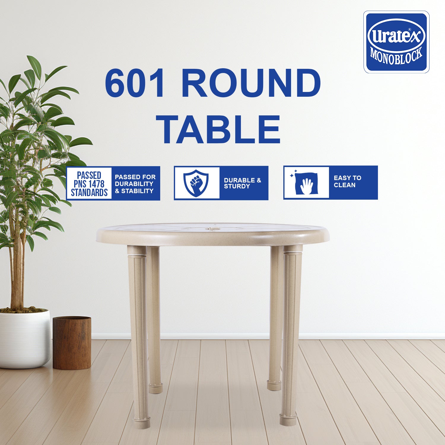 Uratex Monoblock 601 Round Table – Uratex Philippines