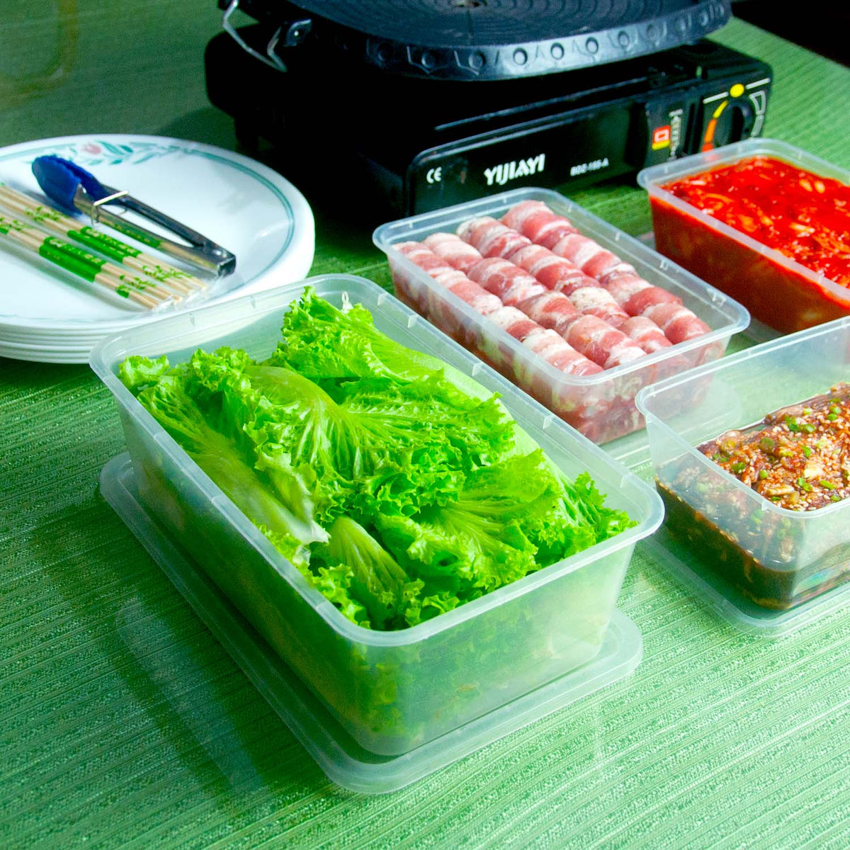 Uratex Rectangular Microwavable Food Container (2500 mL) – Uratex ...